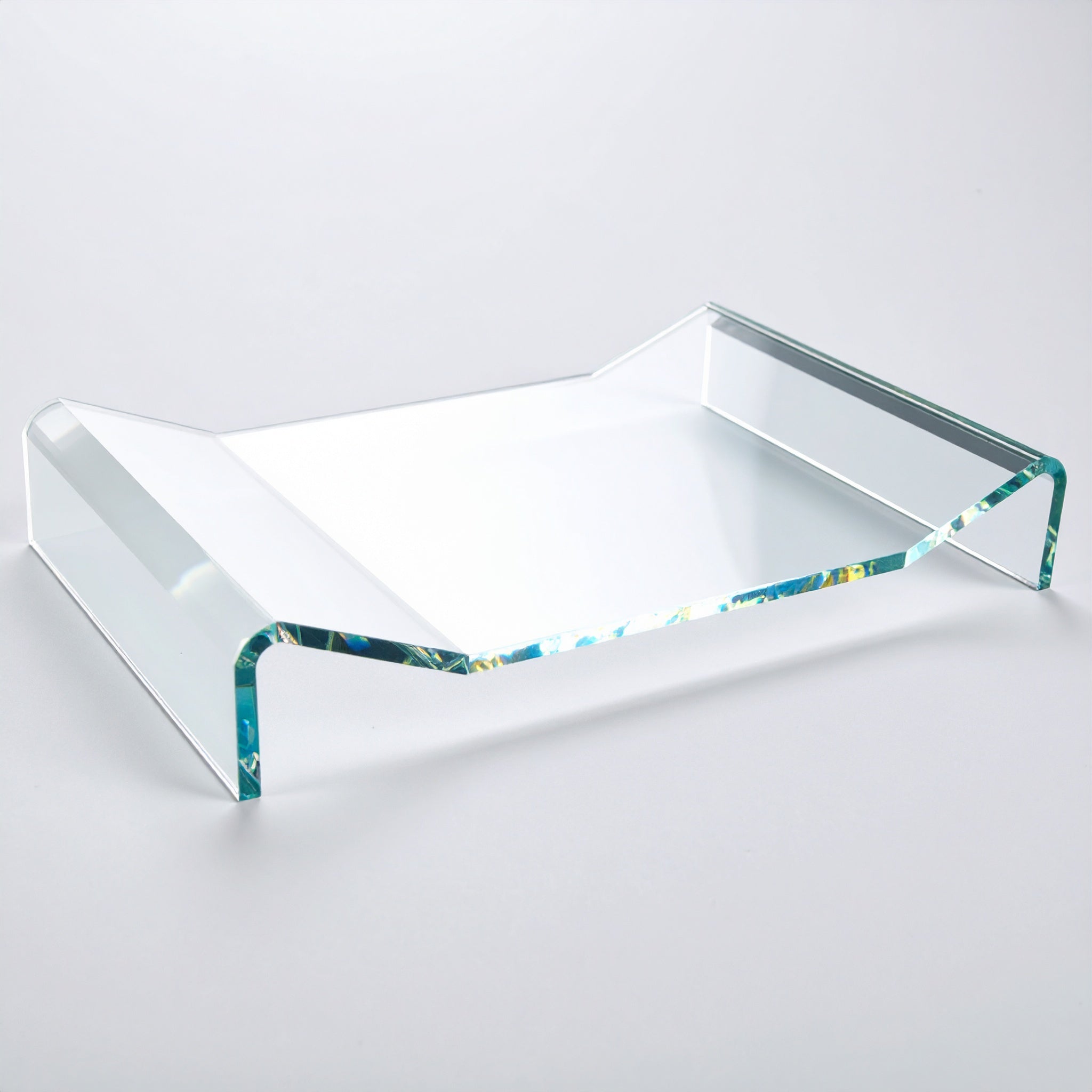 Clear Acrylic Easel — Flat Open-Book Display Stand – Web Acrylics