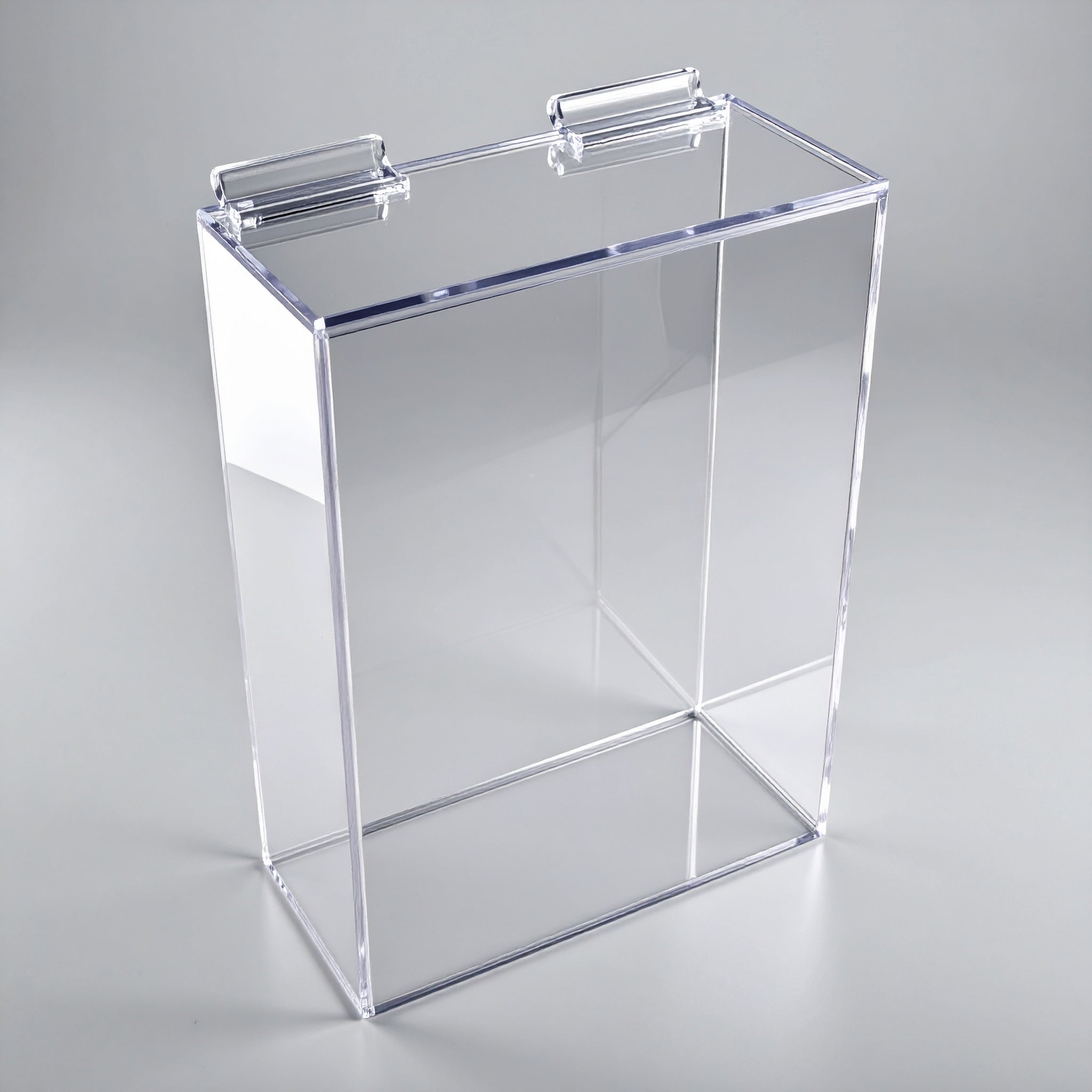 Closed-Box Literature Display Holder — Clear Acrylic – Web Acrylics