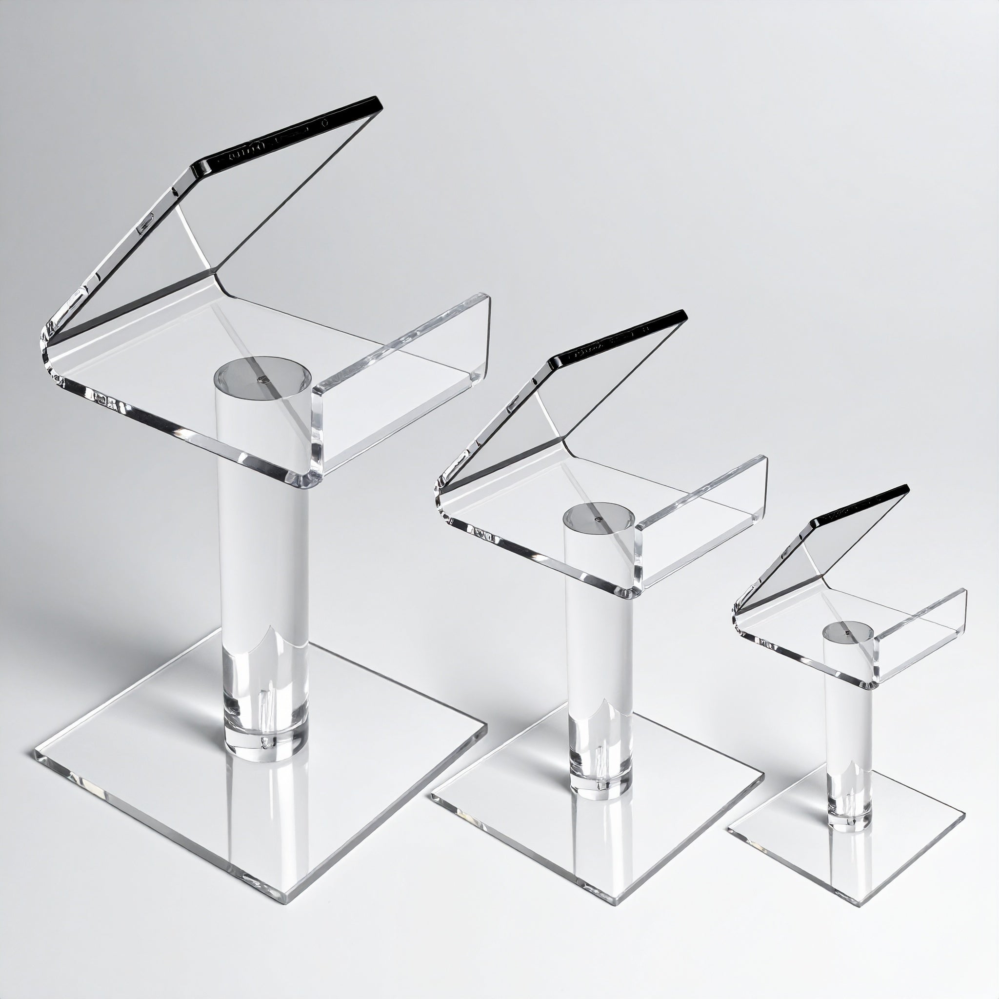 Deluxe Smartphone Display Stand — Clear Acrylic – Web Acrylics