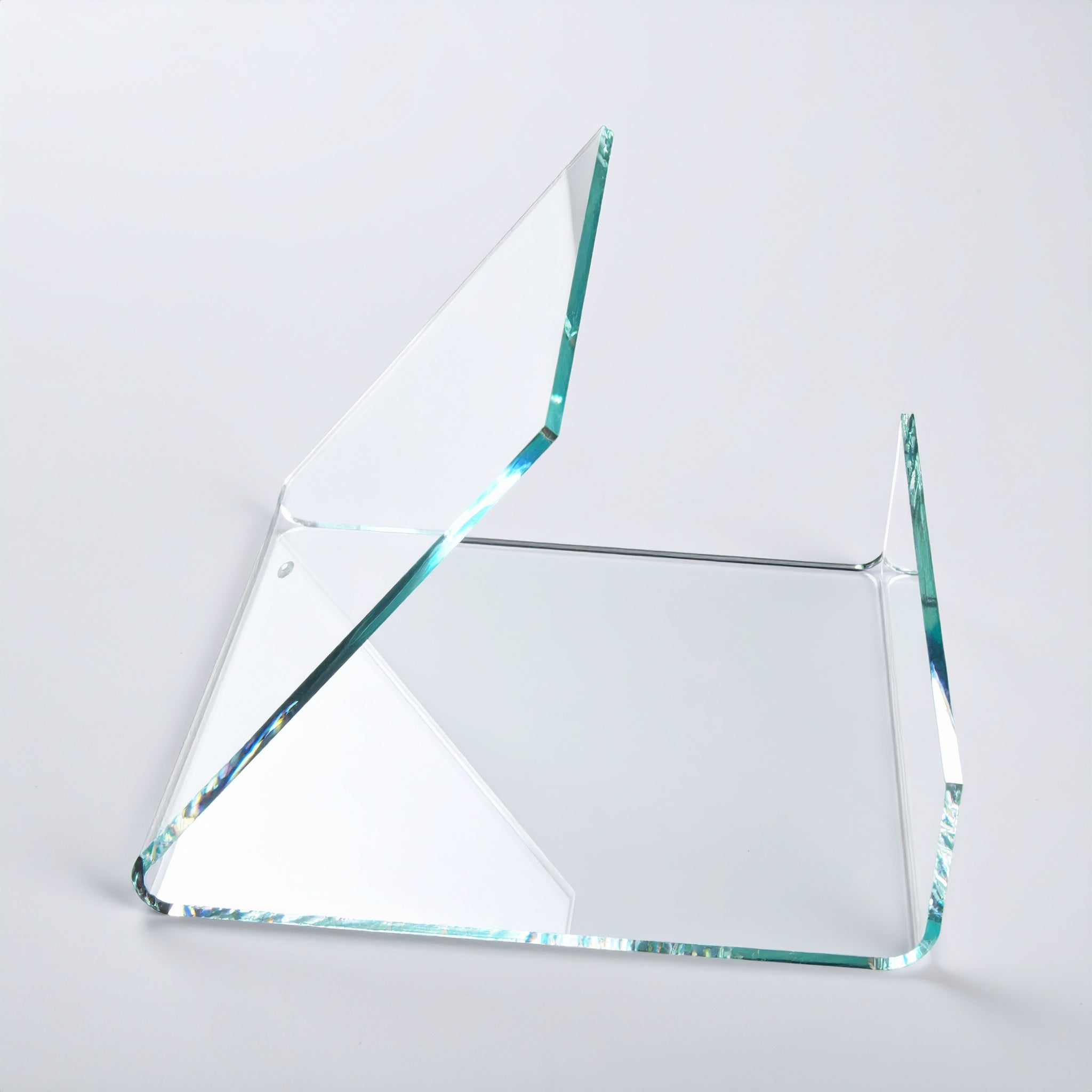 Reverse Easel Display Stand — Clear Acrylic – Web Acrylics
